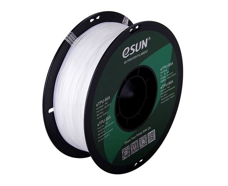 eSUN eTPU 95A flex Filament 1KG - 3DHUB.gr - Το πρώτο 3D printing HUB ...